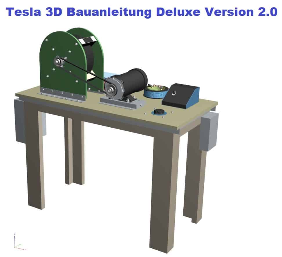 Tesla Bauplan 2020 | Tesla Freie Energie Generator selber bauen