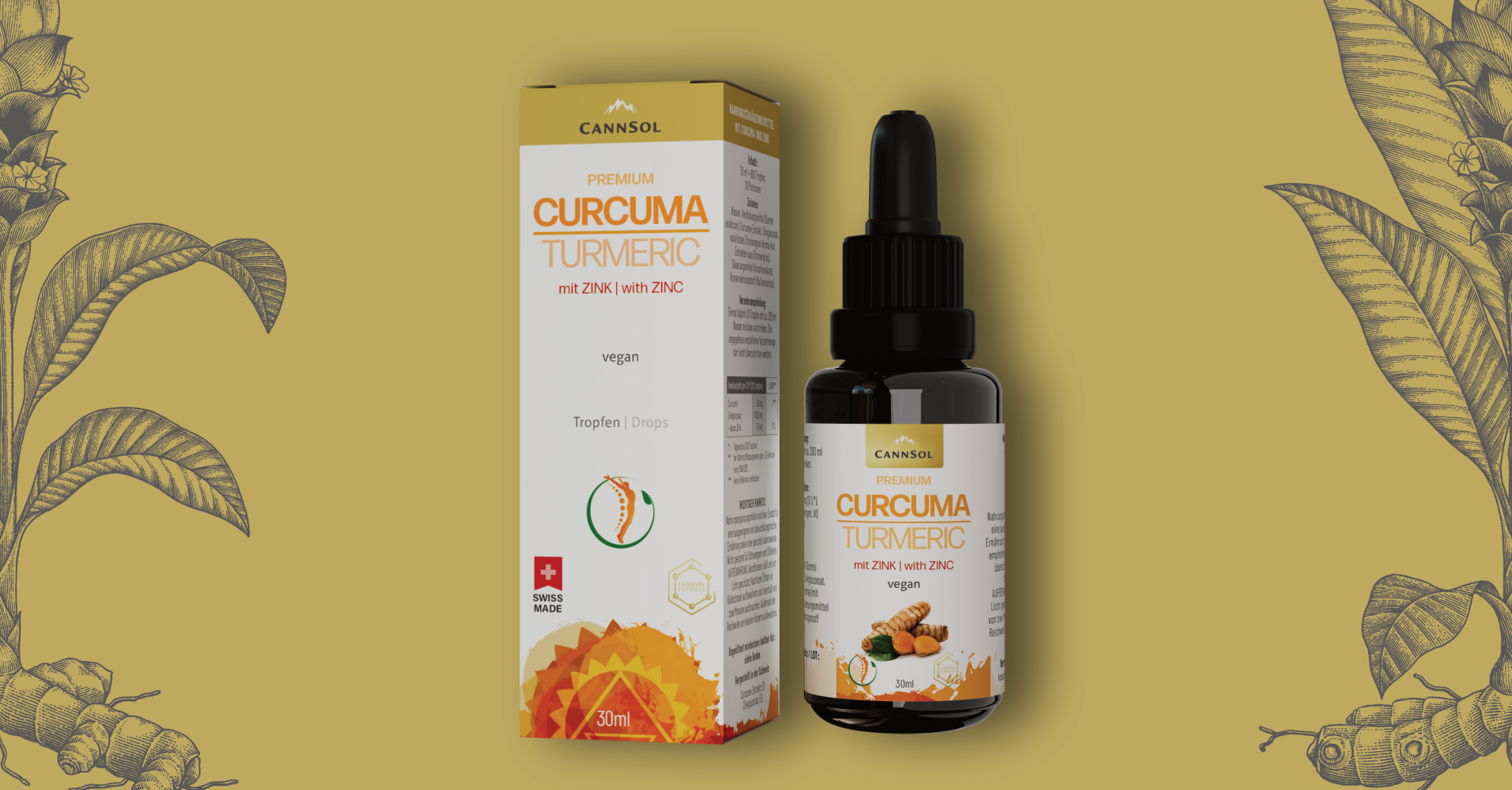CannSol Premium Curcuma mit Zink